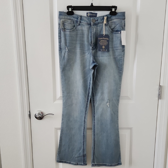 Democracy | Jeans | Democracy Blue Flare Wide Leg Denim | Poshmark